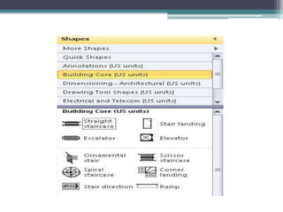 1st lecture basics of visio | PPTX