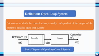 1st_Lecture_INTRODUCTION_Control Engineering | PPTX | Mechanical and Industrial Engineering ...