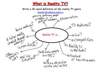Lesson 1: Reality TV | PPT