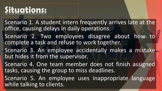 Developing Strong Work Ethics and Skills through Work Immersion | PDF