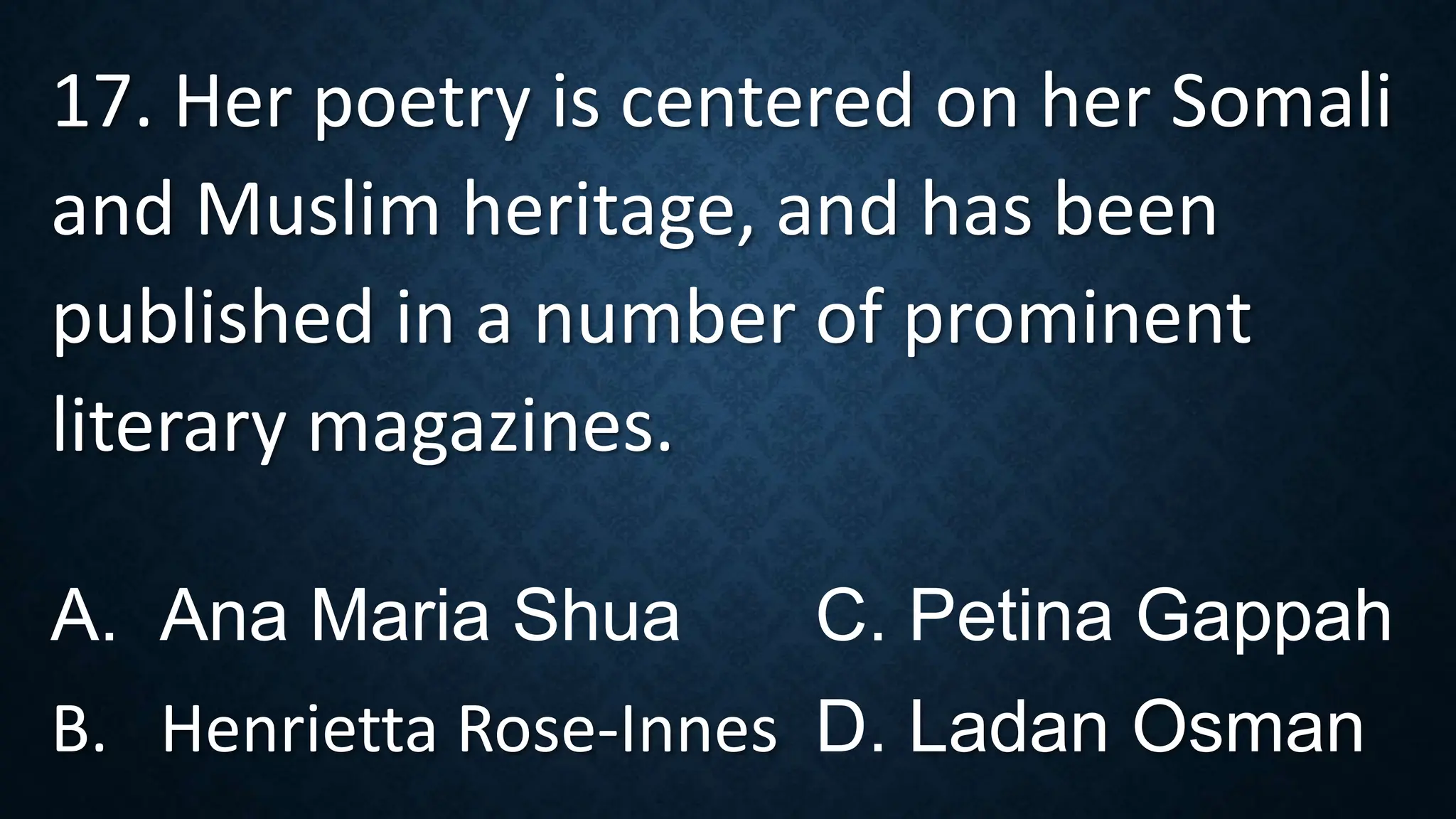 1st Lesson 2ndQ. Long test.pptx 21st Century Lit.2 | PPTX