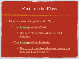 Mass (Religious Studies)- What is Mass? | PPT