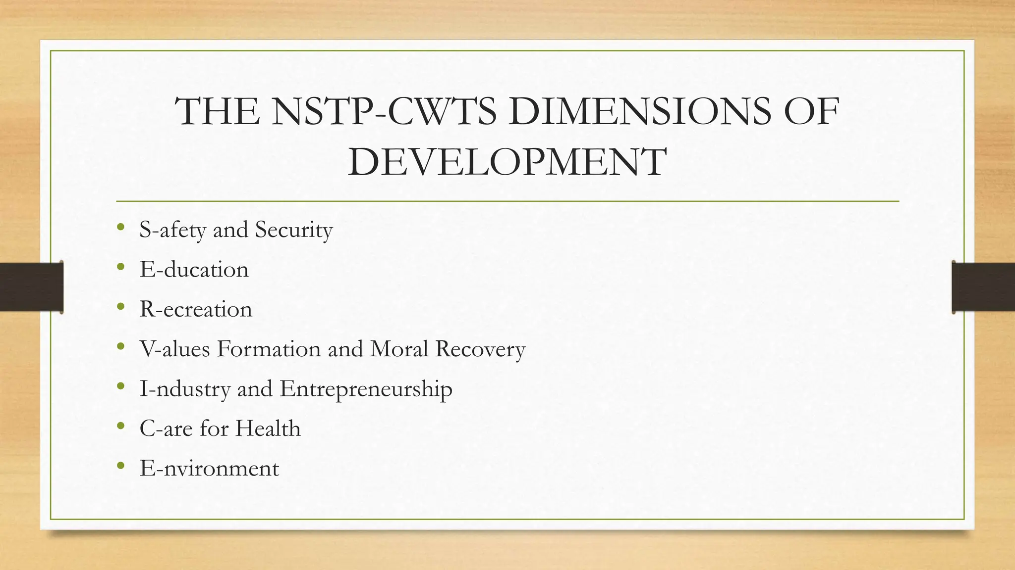 National Service Training Program- NSTP. | PPTX