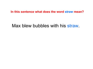 1st Multiple Meanings | PPT