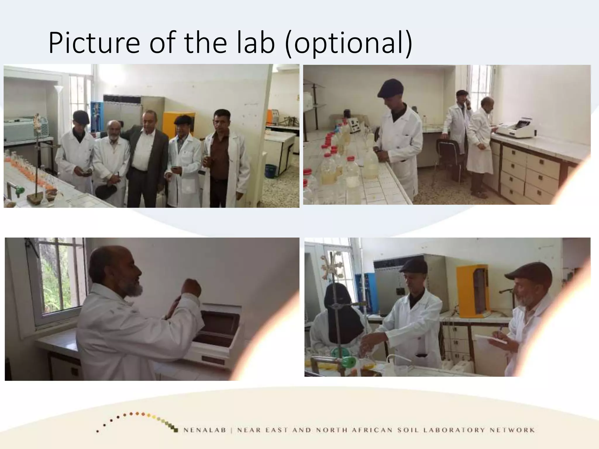 1st NENALAB Meeting_item 28 Yemen, Soil, Water and Plant Lab. by ...