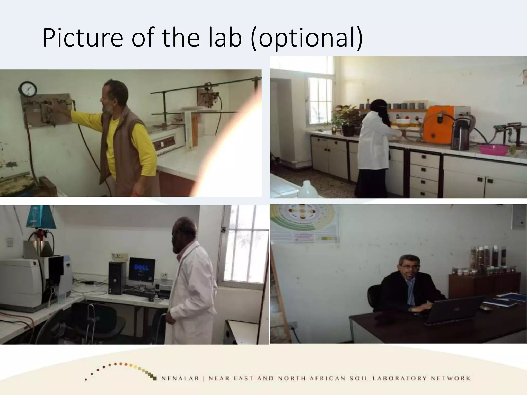 1st NENALAB Meeting_item 28 Yemen, Soil, Water and Plant Lab. by Mohammed Hezam Al Mashreki | PPTX