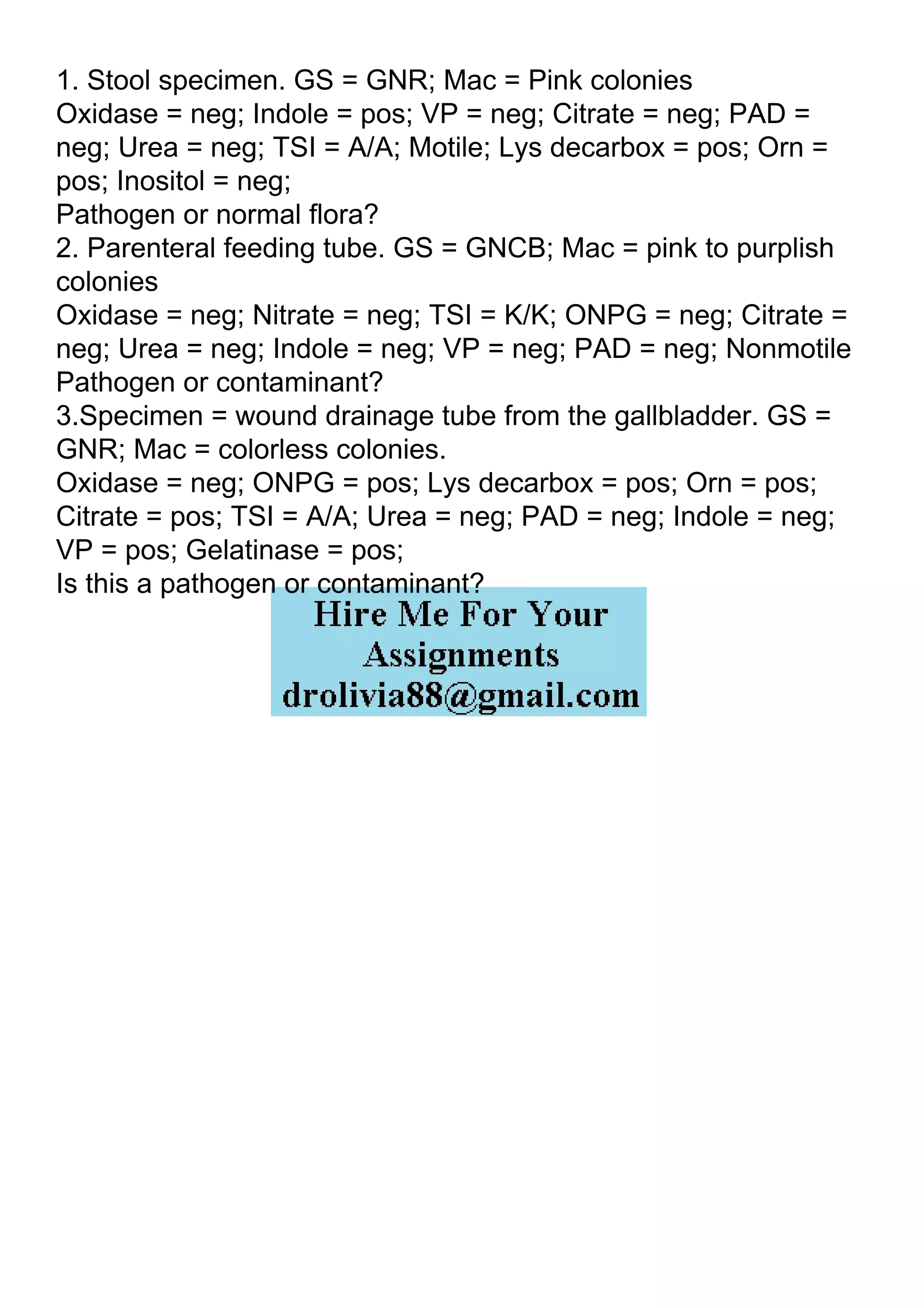 1 Stool specimen GS GNR Mac Pink colonies Oxidase .pdf