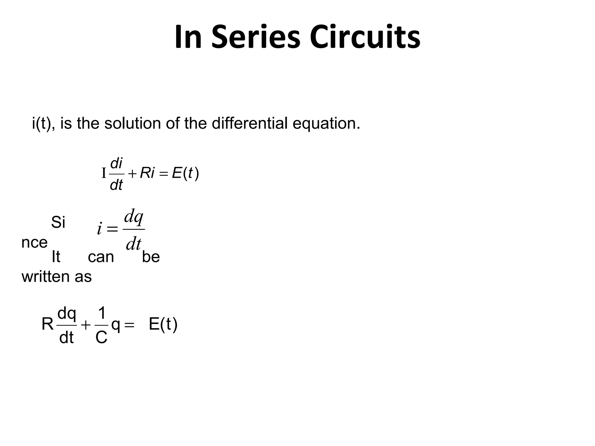 1st order differential equations | PPT