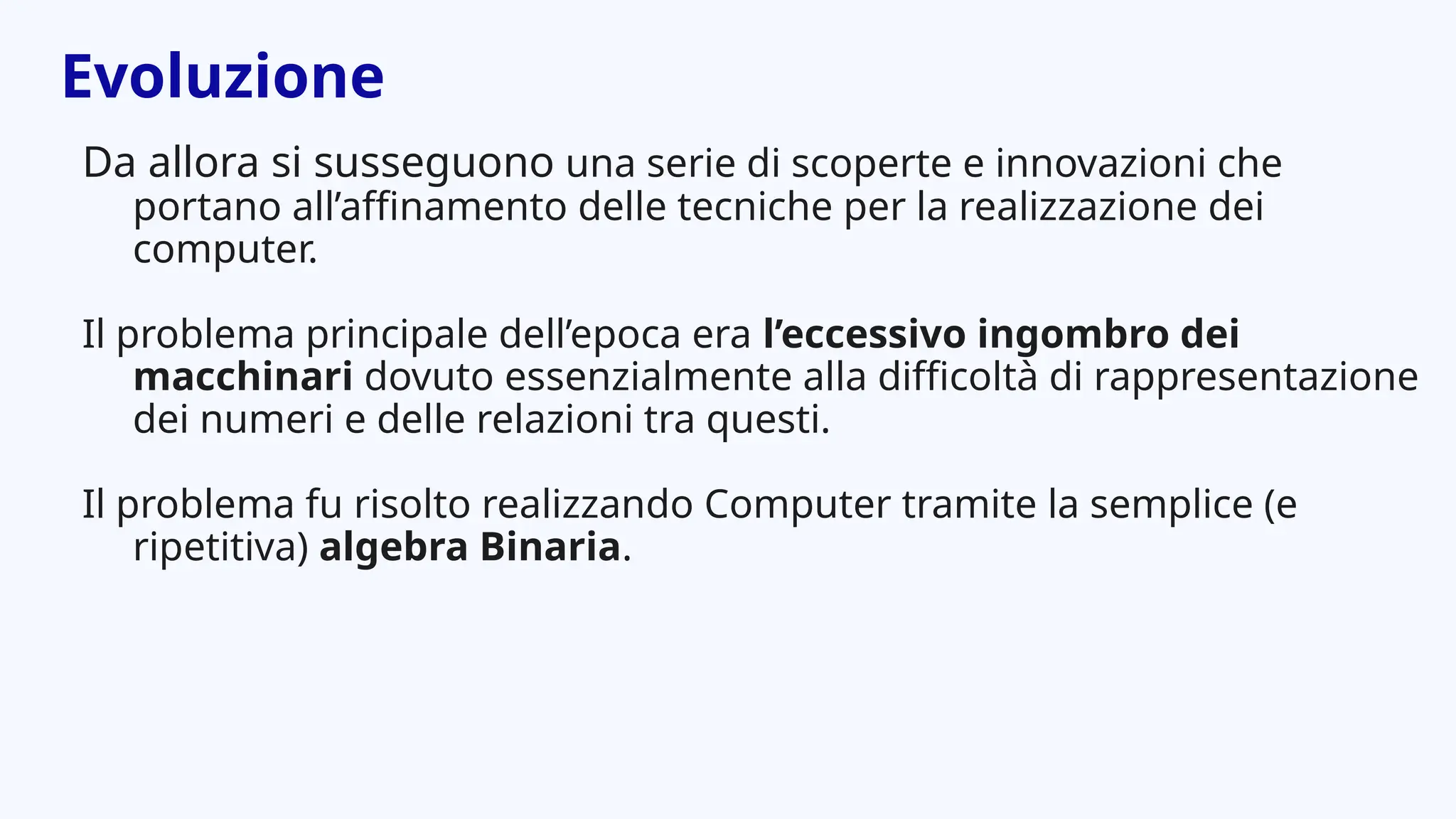 Storia del calcolo automatico - Lezione uno | PPTX