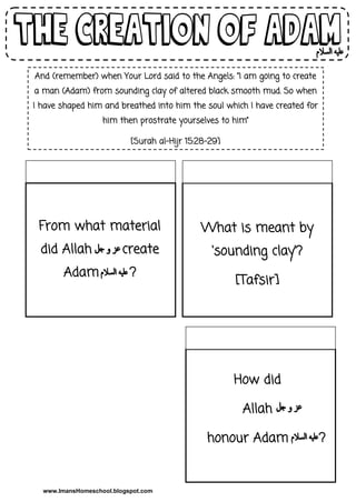 (1) story of the world adam | PDF