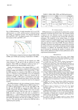 Optical Spatial Modulation with Transmitter-Receiver Alignments | PDF