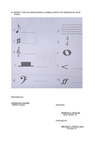 1st Periodical Mapeh 7 -2022.doc