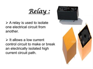 multiple input control by sms using GSM technology | PPTX