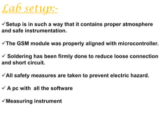 home appliance control using gsm | PPTX | Home & Garden