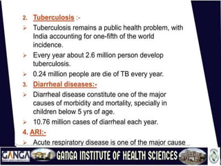 health problem in india for nursing students | PPTX