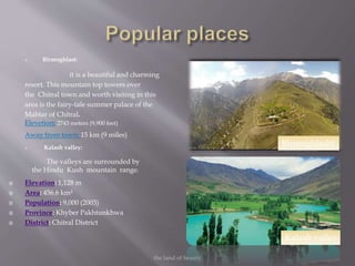Chitral The Land Of Beauty | PPT