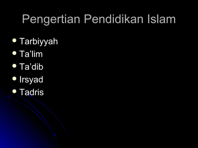 Ciri-ciri Tamadun Islam | PPT