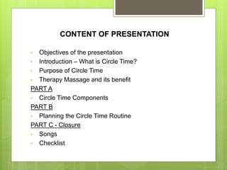 Circle Time For Students with Special Needs | PPTX