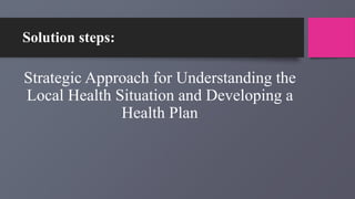 1st problem solution about situation analysis | PDF | Healthcare ...