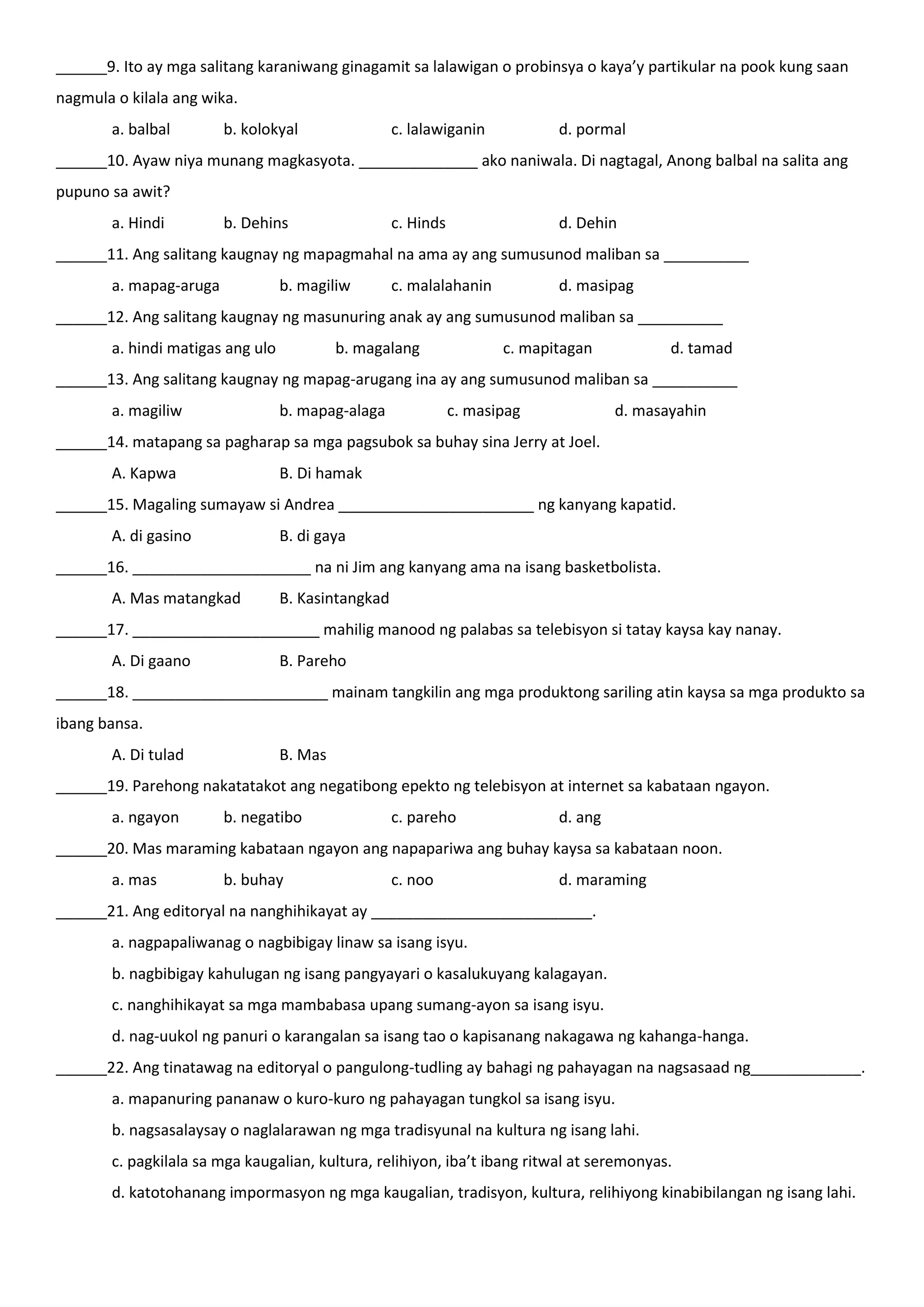 1ST PT FILIPINO.docx