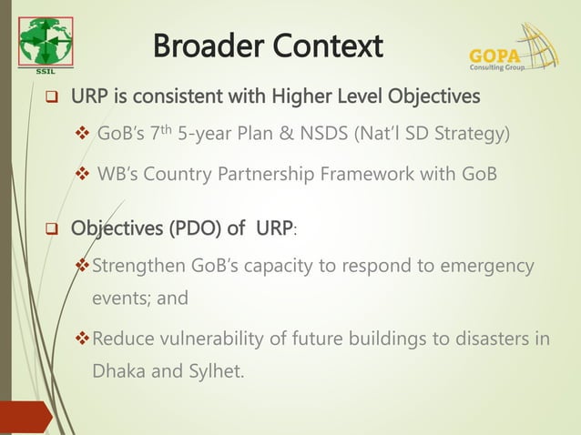 1st APR-URP Presentation | PPTX