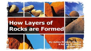 1st qtr - earth and life science - (1) How layers of rocks formed - (2 ...