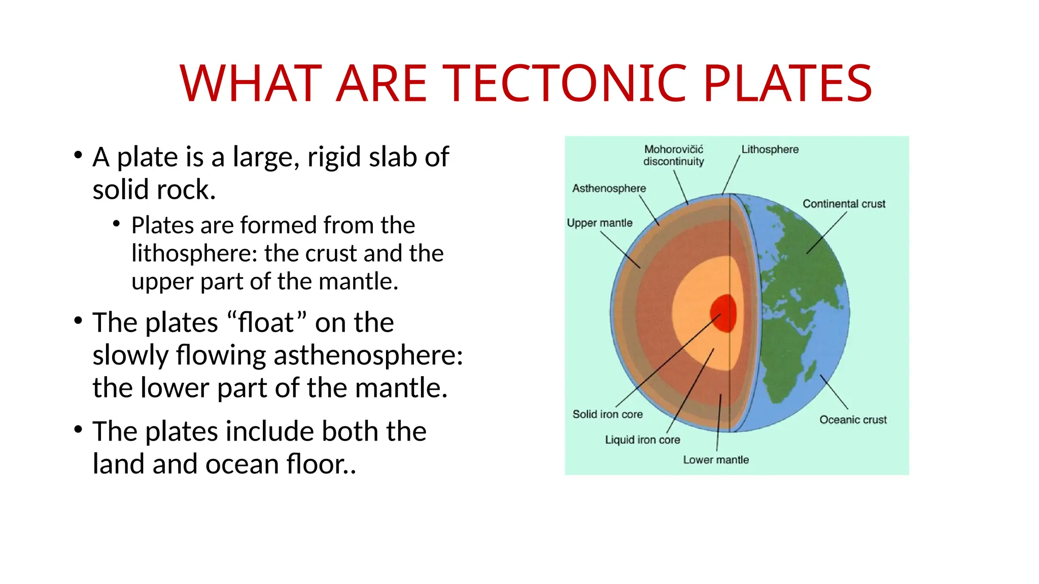 1ST QUARTER 1 PLATE TECTONICS. sciencepptx | PPT