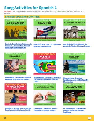 1st Quarter Quarter Spanish Lesson Plans for High School: Class Guide ...