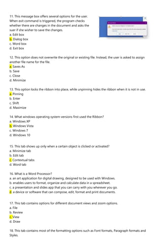 1st Q. Exam Grade 7 - English, Computer, MAPEH & ESP | DOCX