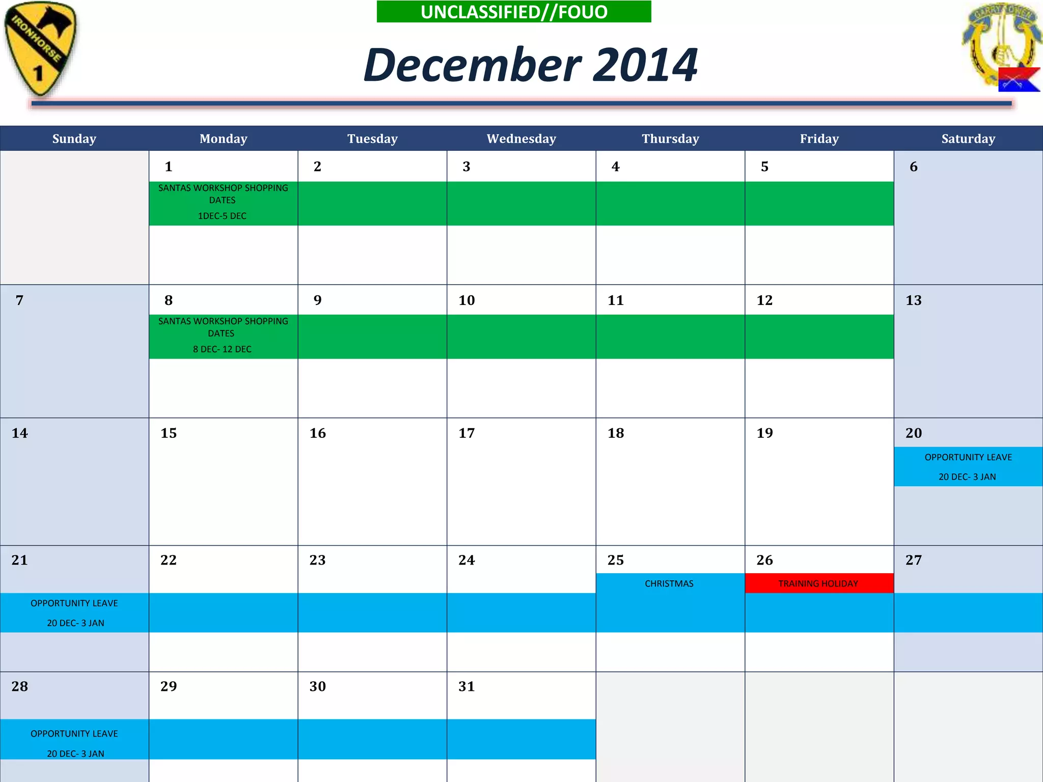 1st quarter frg calendar | PPT