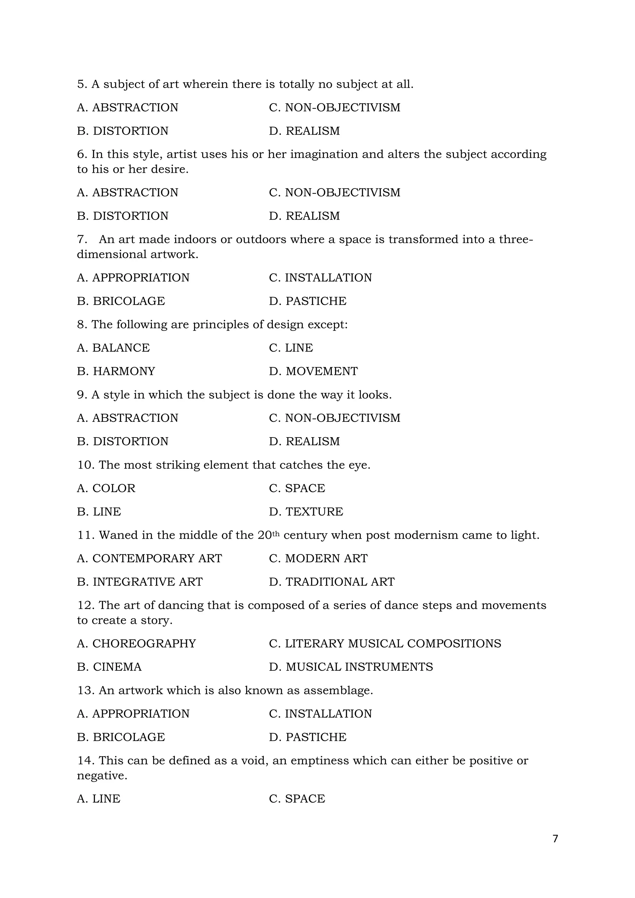 1st Quarter MODULE 1 on CONTEMPORARY PHILIPPINE ARTS from the REGIONS ...