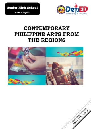 1st Quarter MODULE 1 on CONTEMPORARY PHILIPPINE ARTS from the REGIONS ...