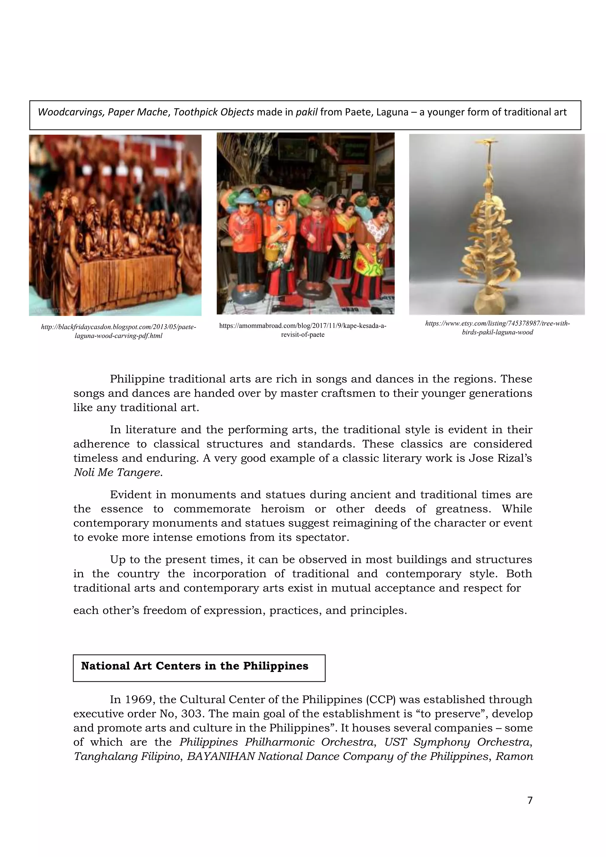 1st Quarter MODULE 2 on CONTEMPORARY PHILIPPINE ARTS from the REGIONS ...