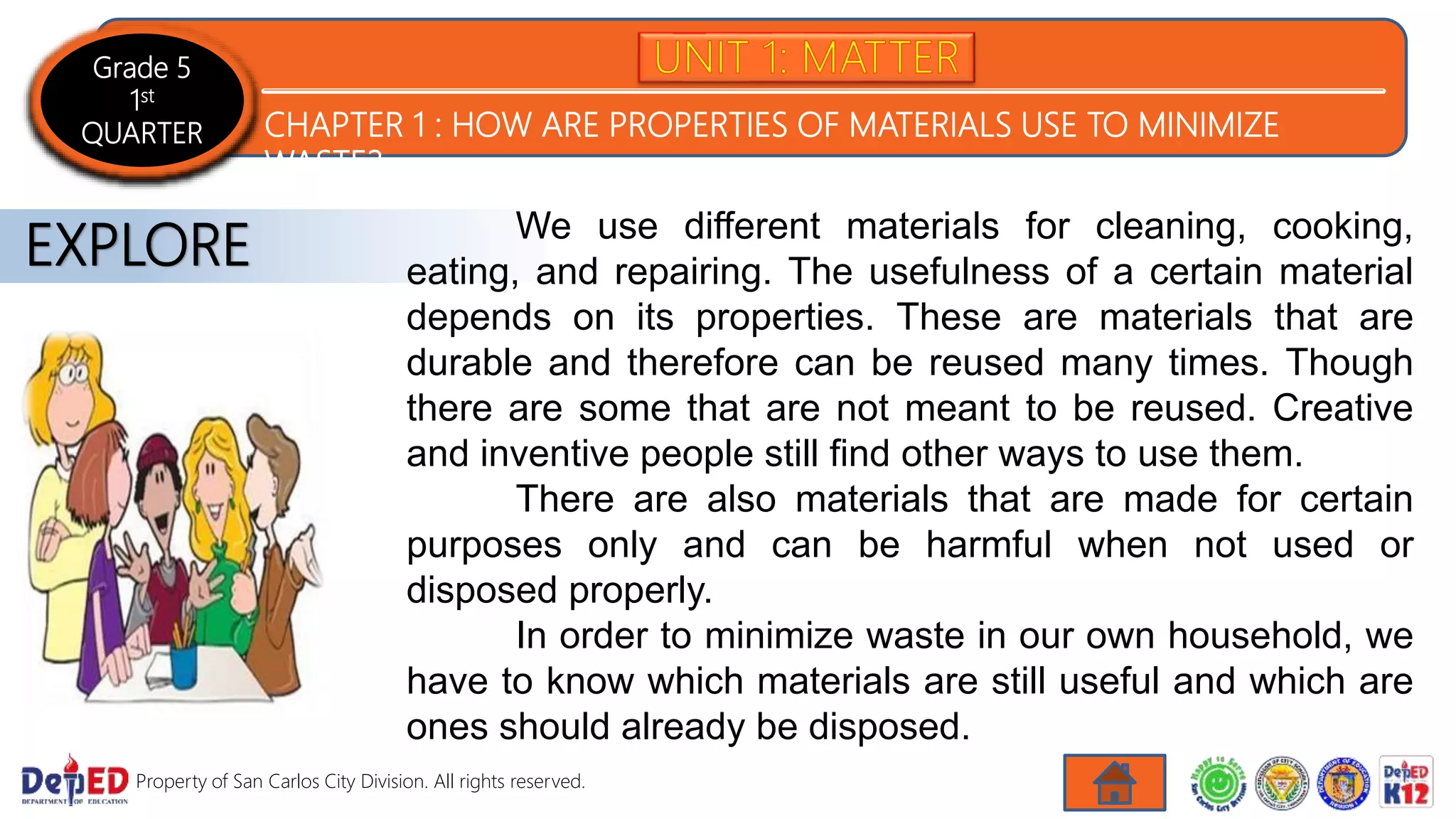 Science 5 Grade 5 1st Quarter Week 1 | PPTX