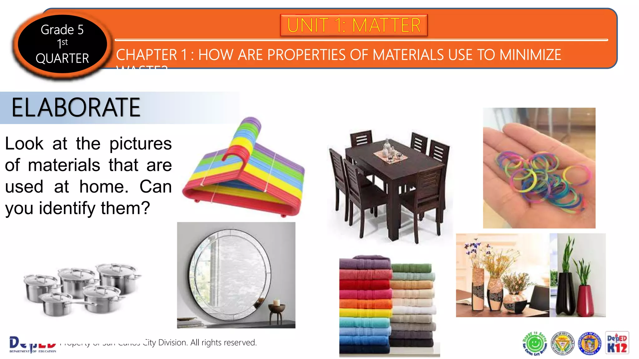 Science 5 Grade 5 1st Quarter Week 1 | PPTX