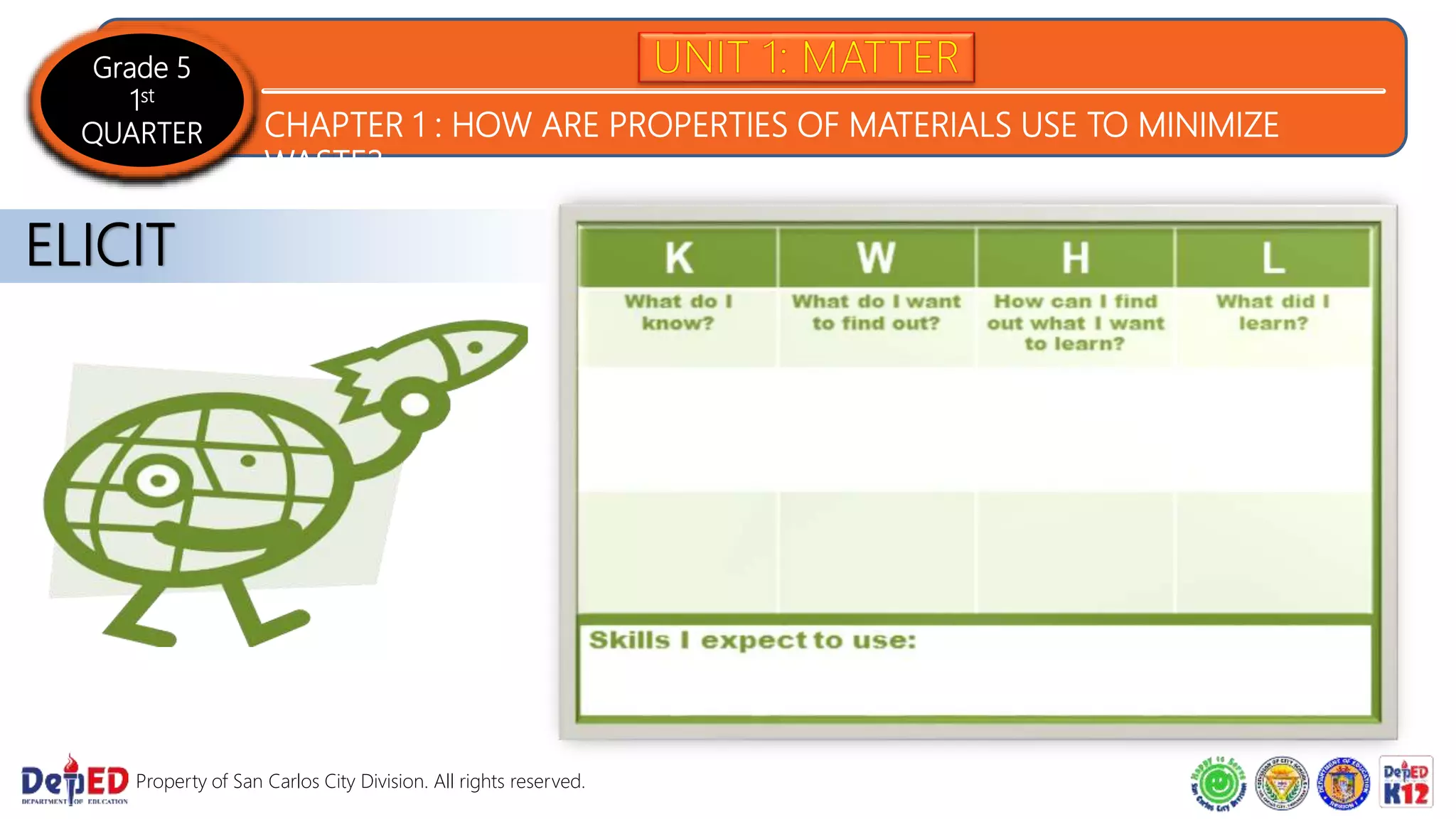 Science 5 Grade 5 1st Quarter Week 1 | PPTX