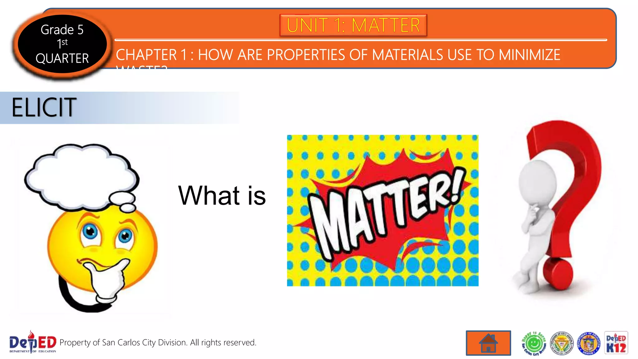 Science 5 Grade 5 1st Quarter Week 1 | PPTX