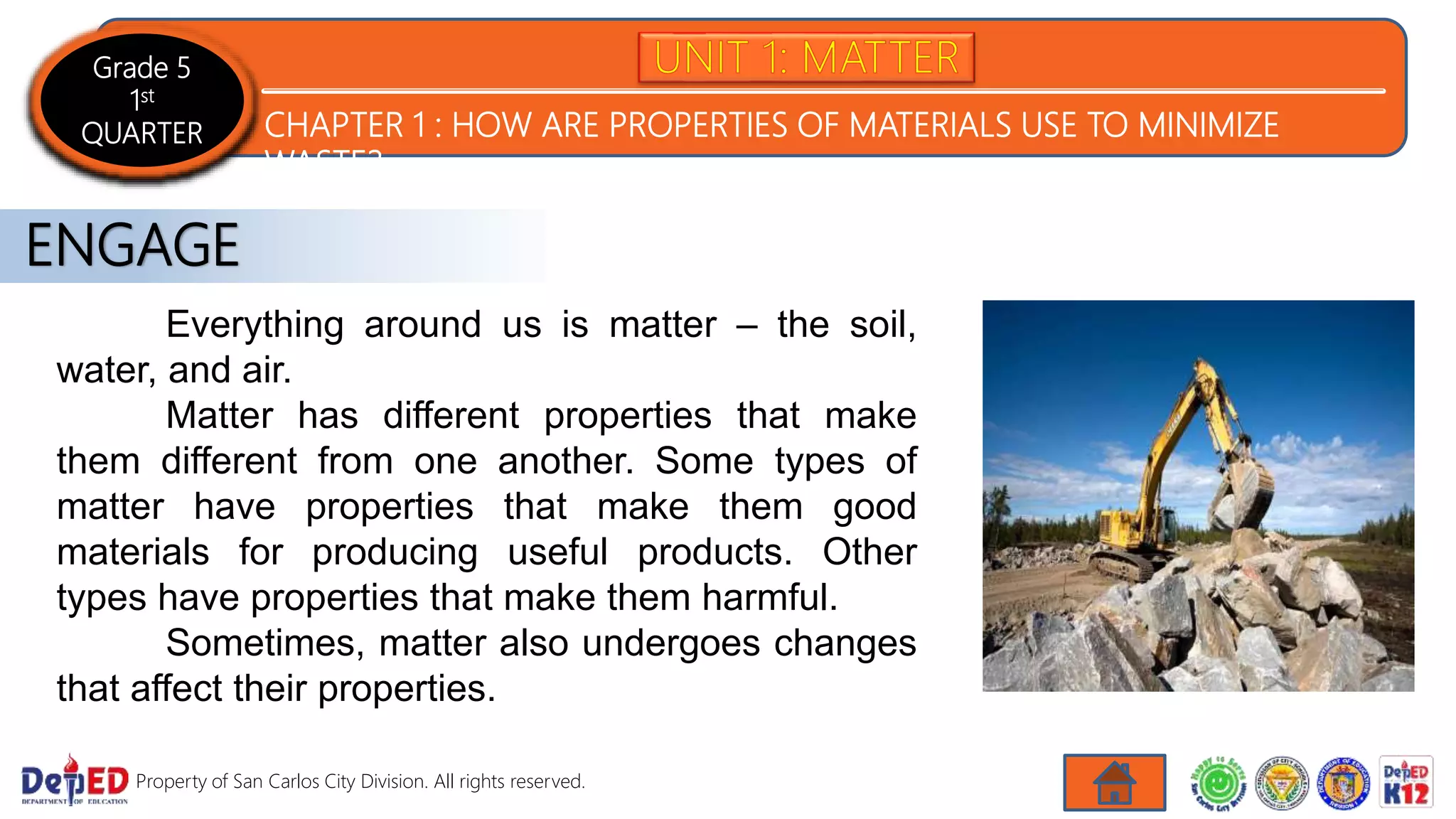 Science 5 Grade 5 1st Quarter Week 1 | PPTX