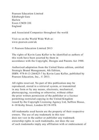 1Strategic Brand ManagementBuilding, Measuring, a.docx | Marketing and ...