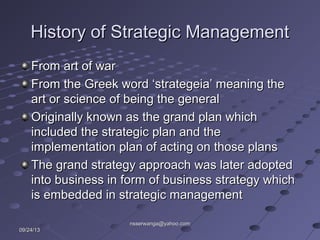 1 strategic management overview | PPT