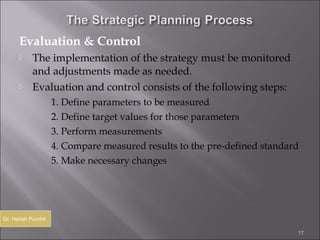 1) strategic planning process | PPT