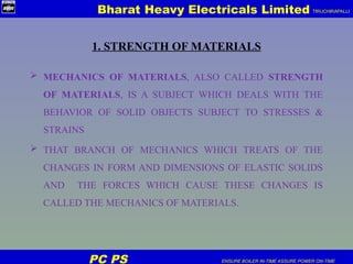 strength of materials in boiler MECHANICS OF MATERIALS.ppt