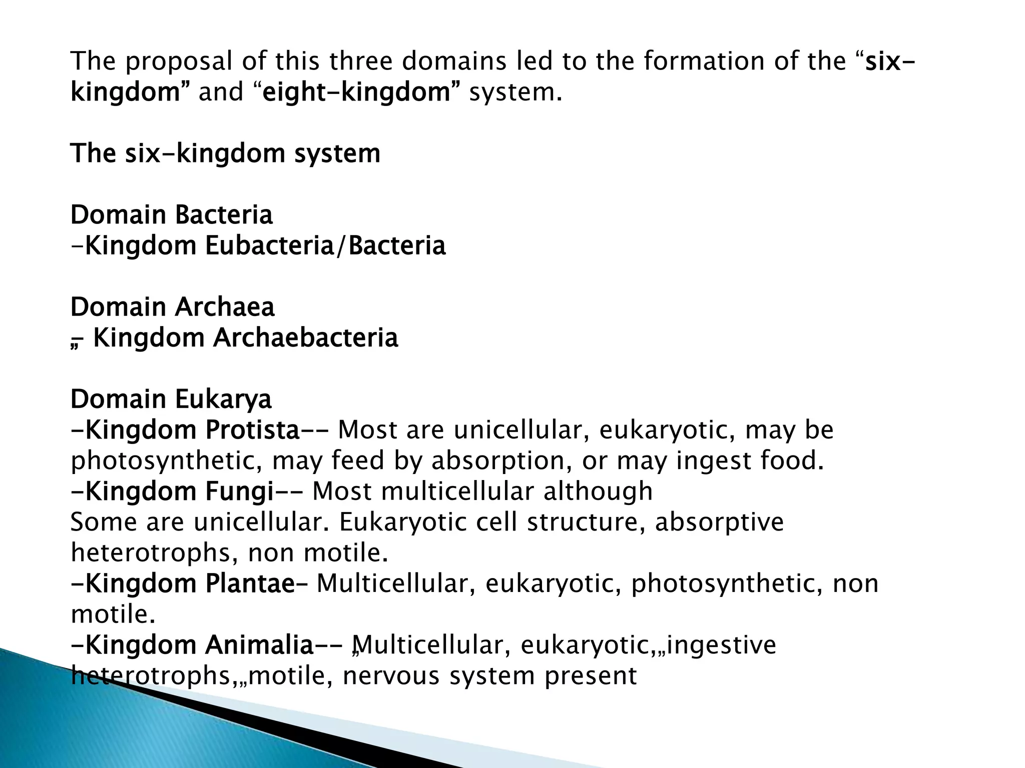 Classifiction and Nomenclature of Kingdoms of Life | PPTX