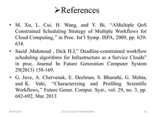 Meeting Deadlines of Scientific Workflows in Public Clouds with Tasks ...