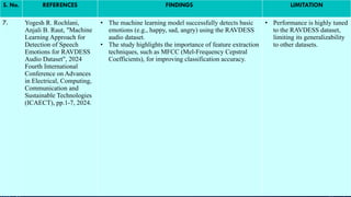 Speech based emotion recognition using artificial intelligence | PPTX | Artificial Intelligence ...