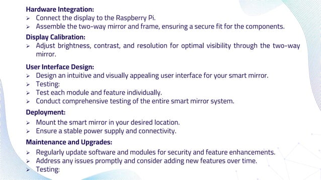 iot-based-smart-mirror-using-raspberry-pi-IJERTCONV6IS13131 | PPT