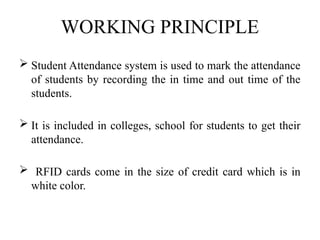 1st review Mini Project ppt RFID-BASED ATTENDANCE SYSTEM USING ARDUINO.pptx