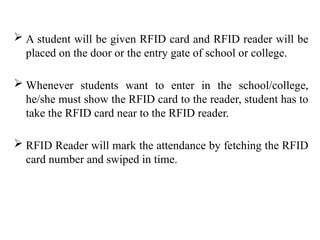 1st review Mini Project ppt RFID-BASED ATTENDANCE SYSTEM USING ARDUINO.pptx