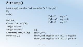 Strings library functions | PPT