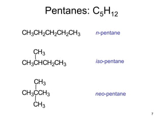 1 structure and stereochemistry of alkanes | PPT